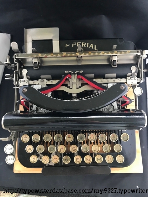 1929 Imperial Portable D on the Typewriter Database