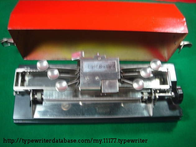 196X Japan Brailler Japan Brailer on the Typewriter Database