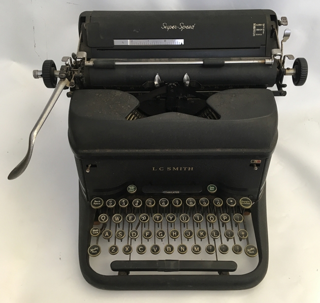 1940 L.C. Smith Super-Speed on the Typewriter Database