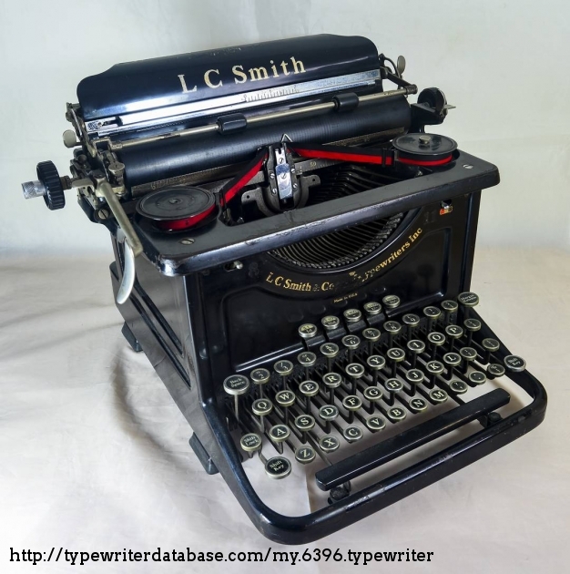 1934 L.C. Smith 8 on the Typewriter Database