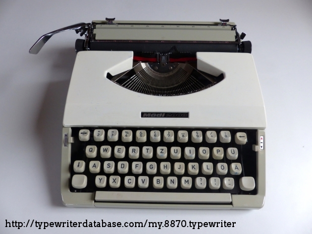 1970 Maedi (Silver-Seiko) 2000 on the Typewriter Database