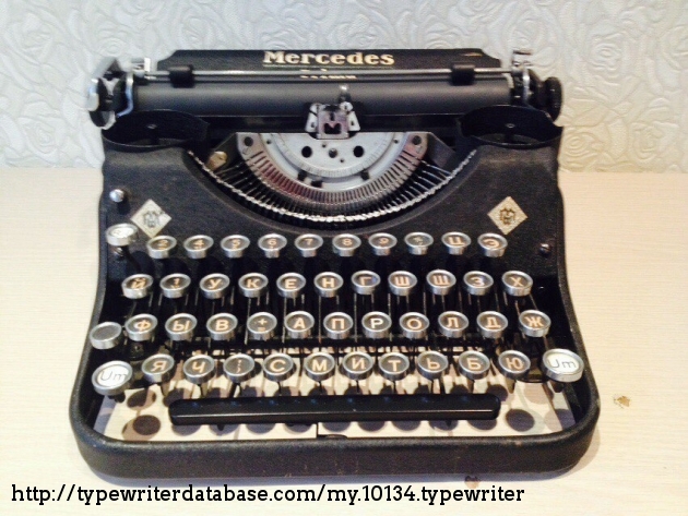 1934 Mercedes Prima on the Typewriter Database