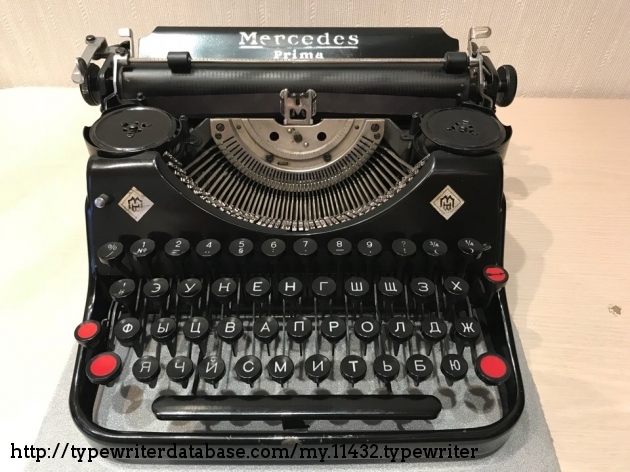 193X Mercedes Prima on the Typewriter Database