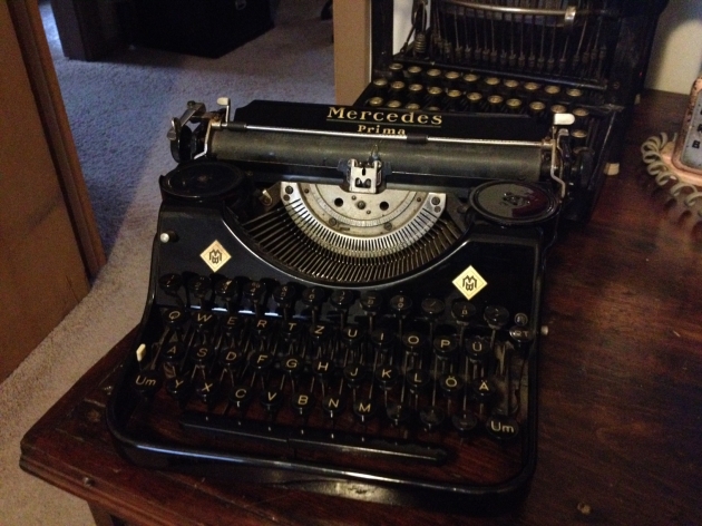 1939 Mercedes Prima on the Typewriter Database
