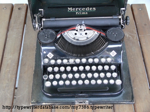 1934 Mercedes Prima on the Typewriter Database