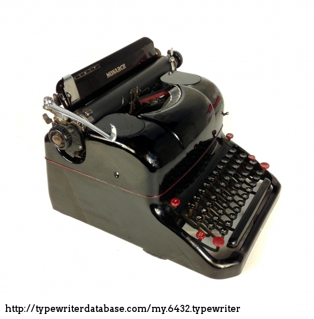 1937 Monarch (Remington) 101 on the Typewriter Database