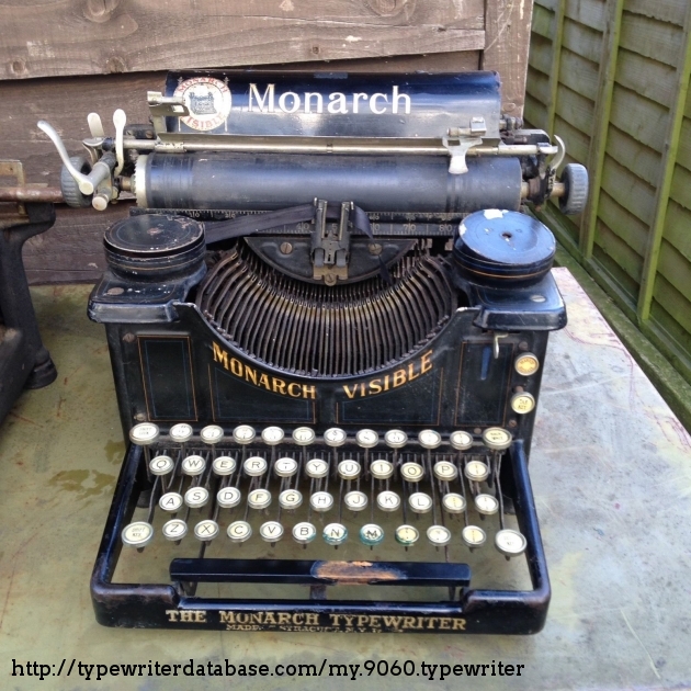 1911 Monarch 3 on the Typewriter Database