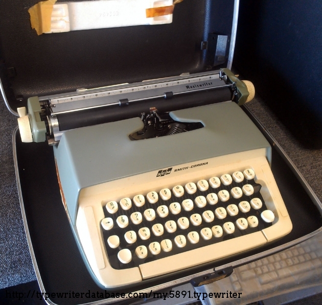 1962 Musicwriter Studio Musicwriter on the Typewriter Database