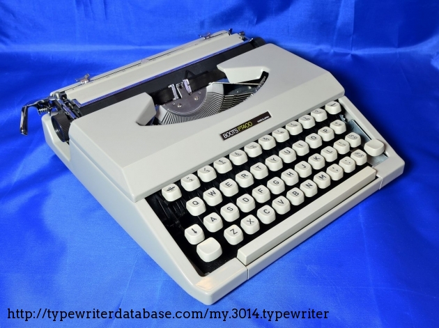 1981 Boots (Silver-Seiko) PT 400 on the Typewriter Database