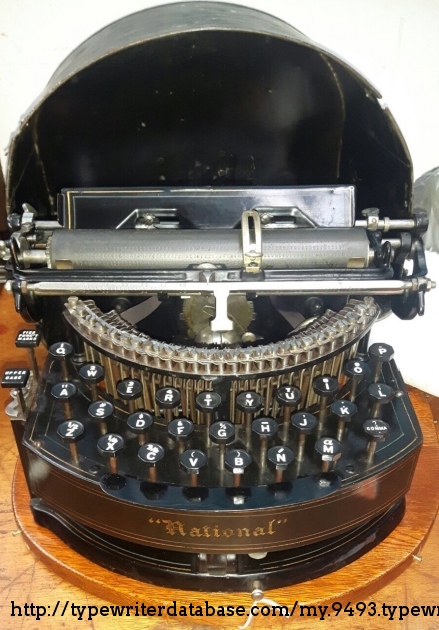 1891 National 1b on the Typewriter Database
