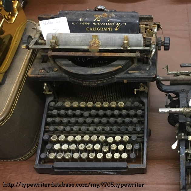 1900-06 Caligraph New Century No 6 on the Typewriter Database