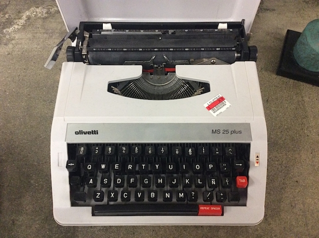 2008 Olivetti MS 25 Plus on the Typewriter Database