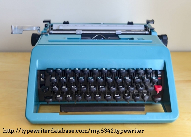 1968 Olivetti Studio 45 on the Typewriter Database