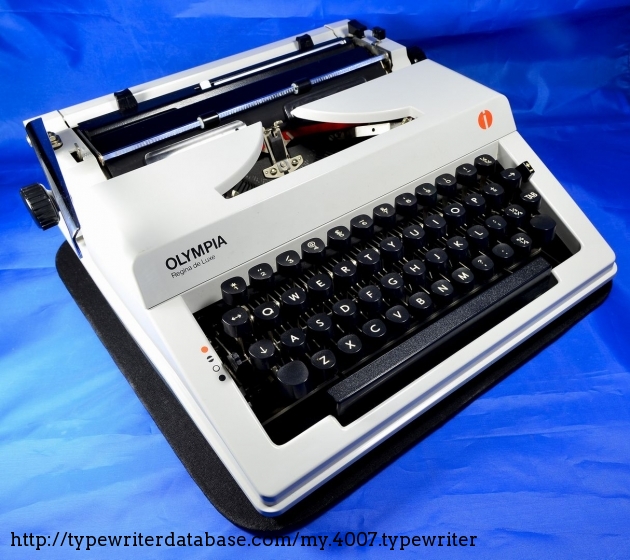 198x Olympia Regina de Luxe on the Typewriter Database