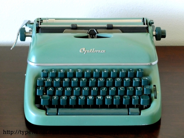 1960 Optima Super on the Typewriter Database