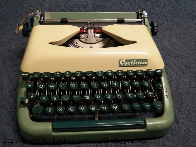 1961 Optima Super on the Typewriter Database