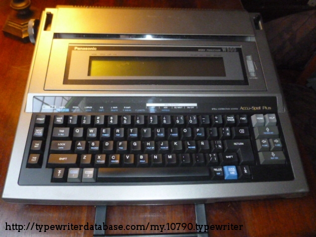 1991 Panasonic KX-W900 on the Typewriter Database