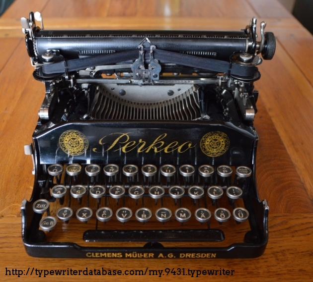 192X Perkeo 3 on the Typewriter Database