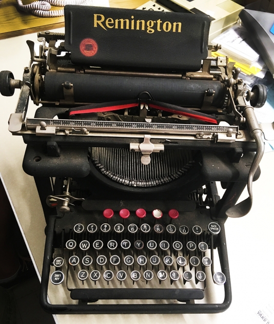 1923 Remington 12 on the Typewriter Database