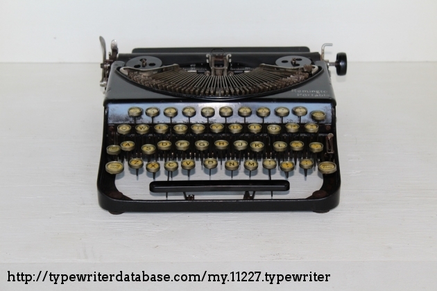 1925 Remington Portable on the Typewriter Database