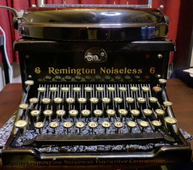 1925 Remington Noiseless 6 on the Typewriter Database