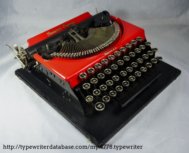 1932 Remington Monarch Pioneer on the Typewriter Database