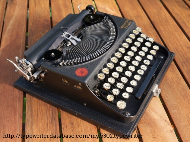 1927 Remington Portable on the Typewriter Database
