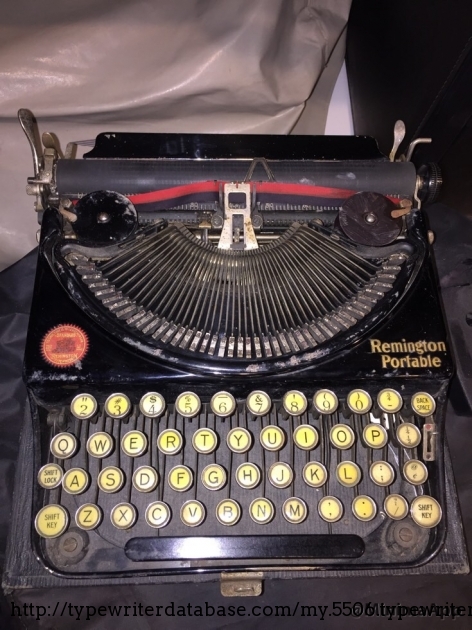 1927 Remington Portable on the Typewriter Database