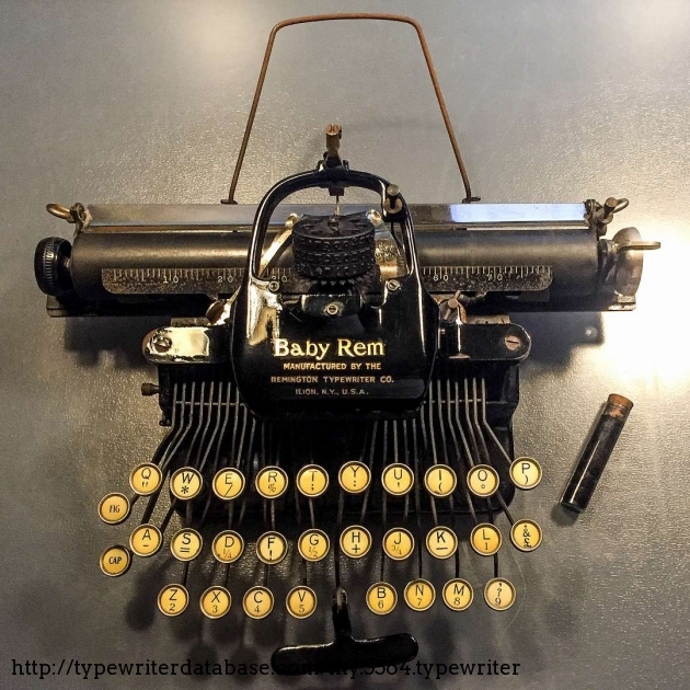 1928 Remington Baby Rem on the Typewriter Database