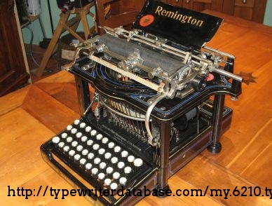 1899 Remington 7 on the Typewriter Database