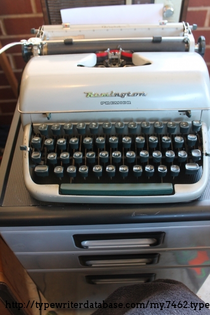 196x Remington Premier on the Typewriter Database