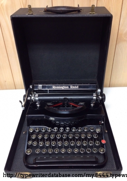 1937 Remington Model 1 on the Typewriter Database