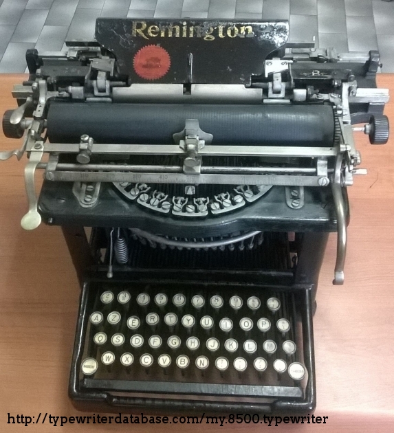 1899 Remington 7 on the Typewriter Database
