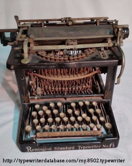 1905 Remington 6 on the Typewriter Database