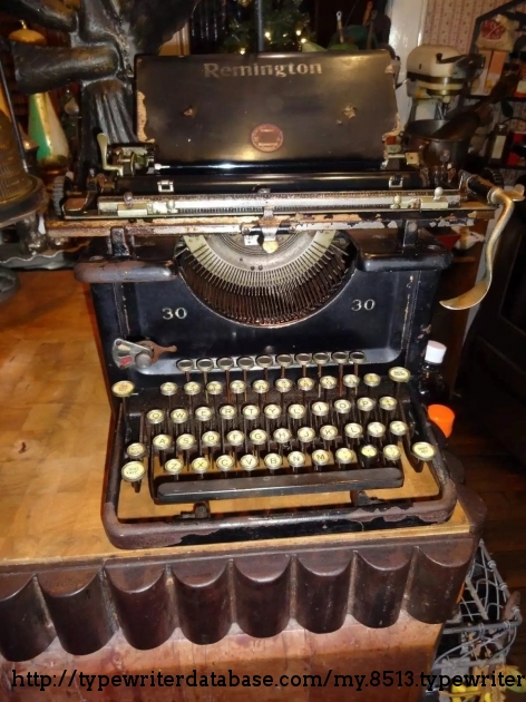 1925 Remington 30 on the Typewriter Database