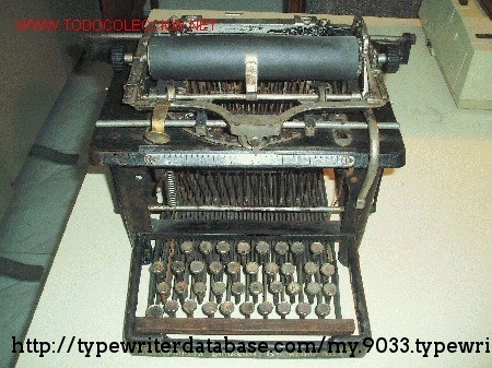 1885 Remington 2 on the Typewriter Database