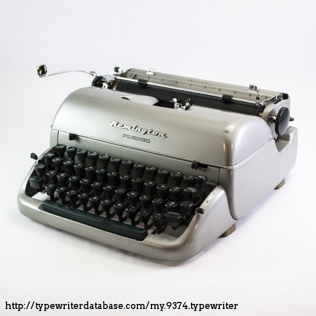 196X Remington Premier on the Typewriter Database