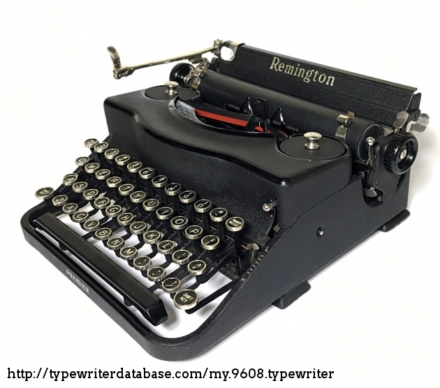 1938 Remington Premier on the Typewriter Database