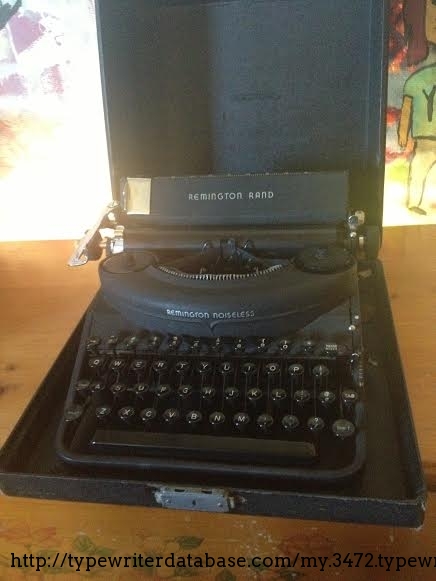 1948 Remington Noiseless 7 on the Typewriter Database