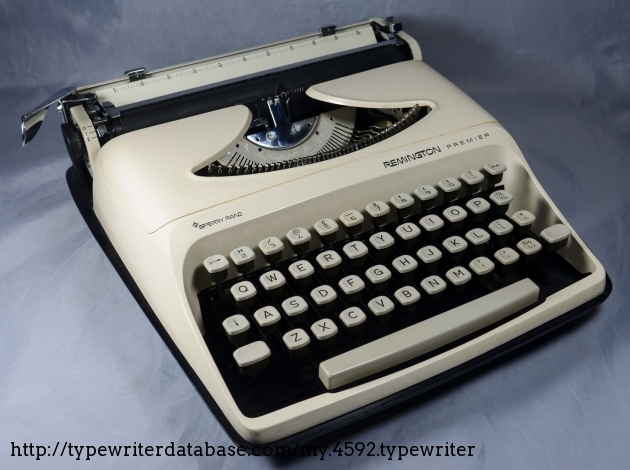 196x Remington Premier on the Typewriter Database