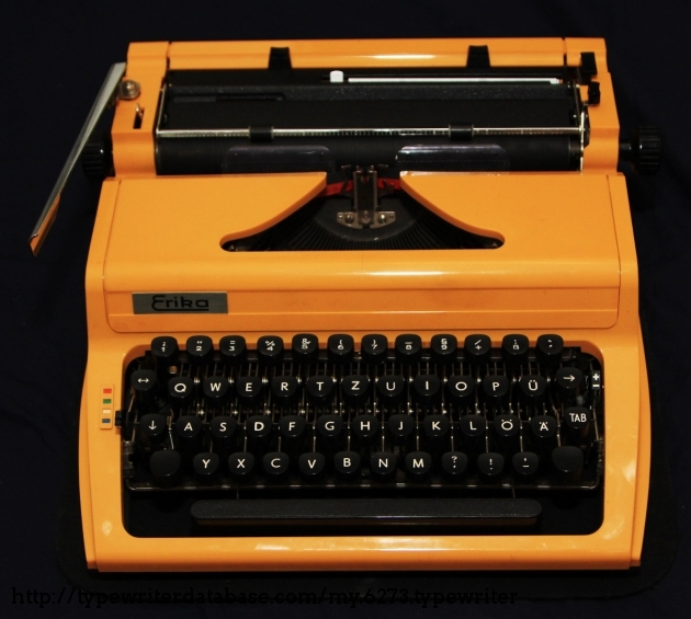 1985 Robotron Erika 105 on the Typewriter Database