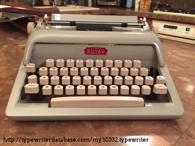 1960 Royal Futura 400 on the Typewriter Database