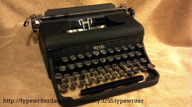 1940 Royal Signet on the Typewriter Database