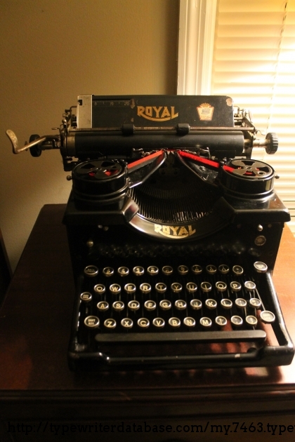 1927 Royal 10 on the Typewriter Database