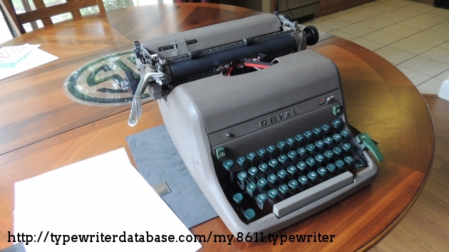 1954 Royal HH on the Typewriter Database