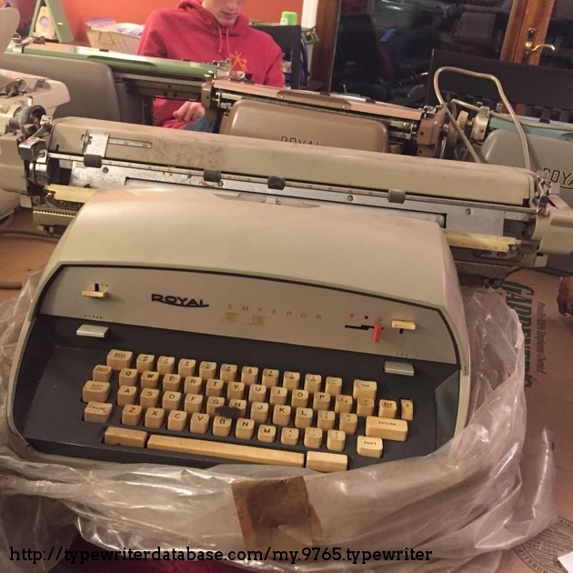 1965 Royal Emperor on the Typewriter Database