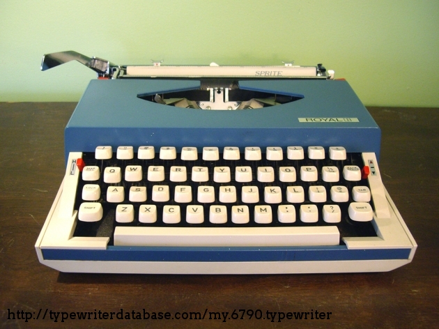 1972 Royal (Silver-Seiko) Sprite on the Typewriter Database