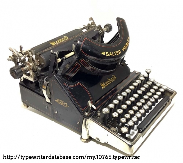 1913 Salter Visible on the Typewriter Database