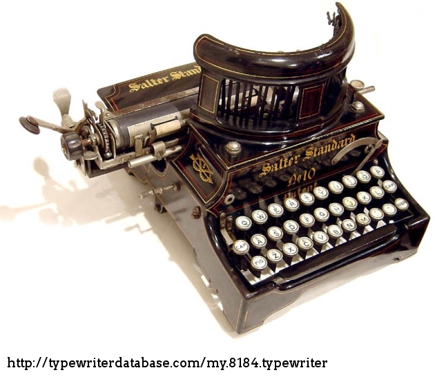 1910 Salter 10 on the Typewriter Database