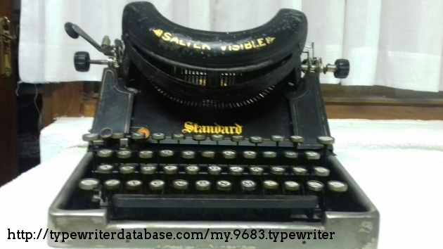 1913 Salter VISIBLE on the Typewriter Database